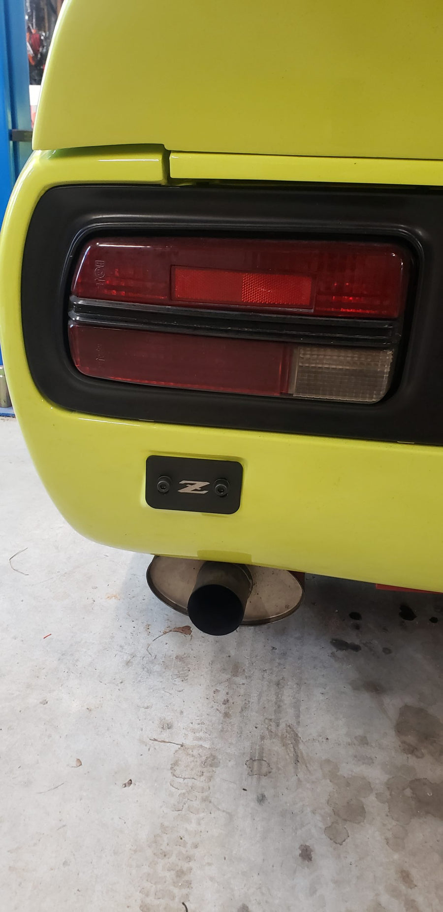 REAR BUMPER DELETE PLATE (BOLT-ON) | DATSUN | 240Z | 260Z | 280Z